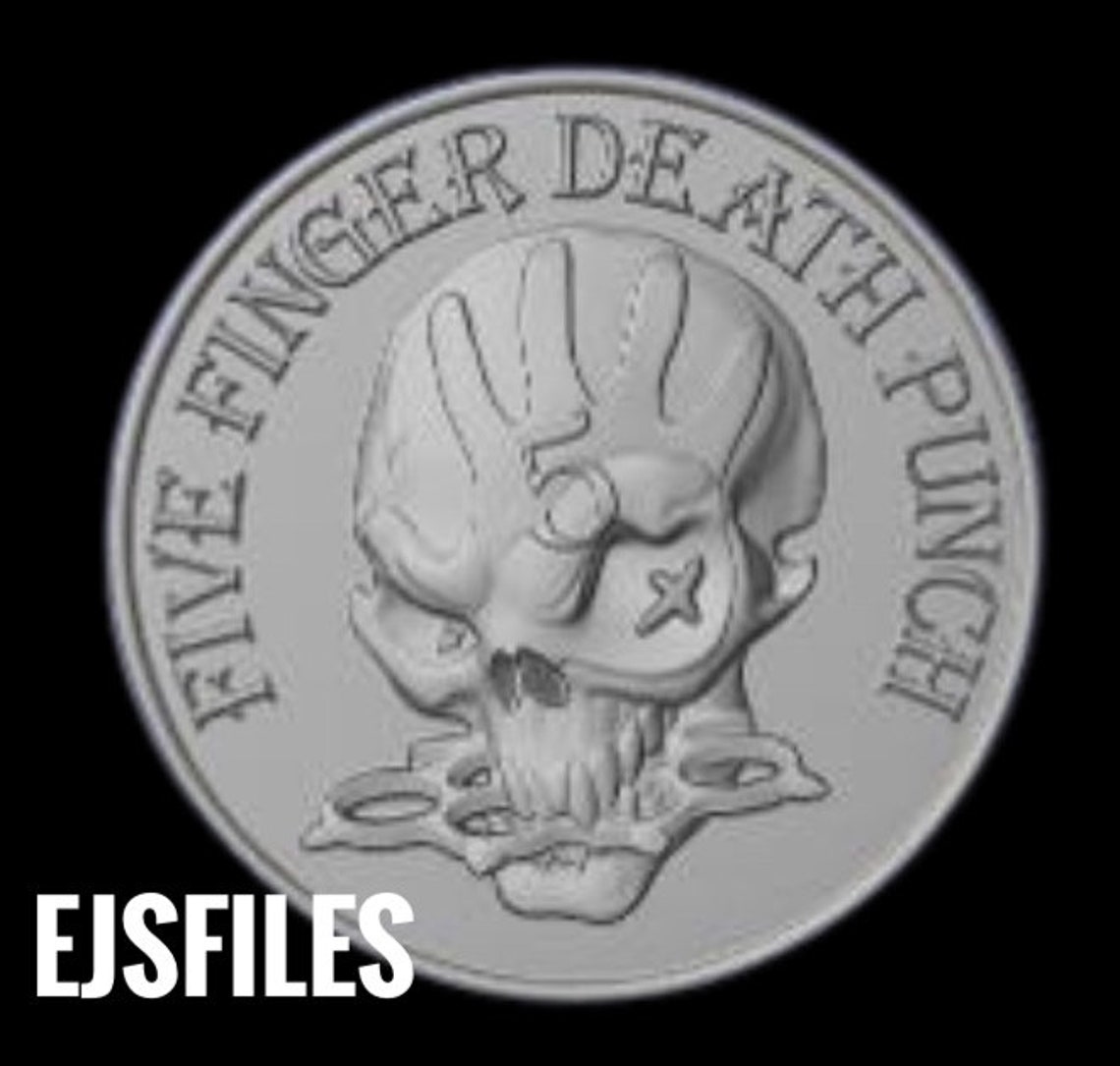 5FDP Sign 3D STL Model for Cnc - Etsy