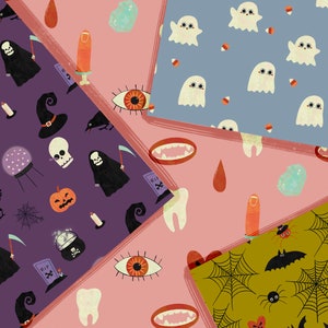 SUPER PROMO BUNDLE, Halloween, Clip Art, Seamless Pattern, Digital ...