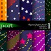 Digital Paper BUNDLE, Pop Art Texture Pack Scrapbook Paper, Goodnotes ...