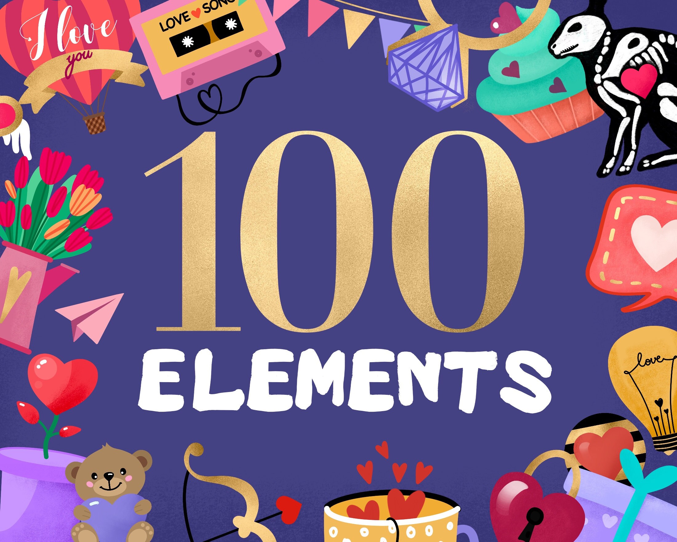 Valentines Day Clip Art, Sweetheart, Love Theme Decor, St.valentine ...