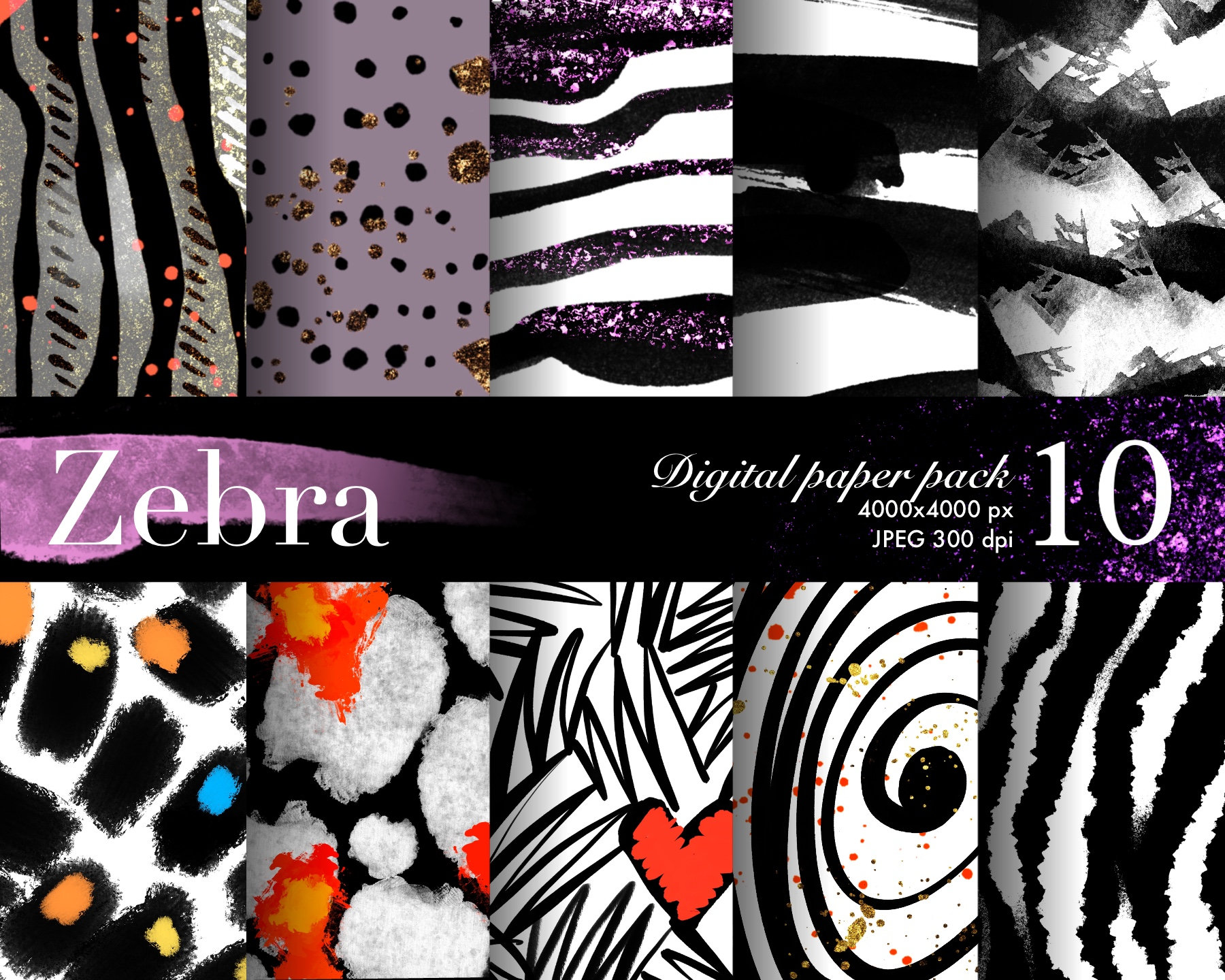 Texture BUNDLE Savannah Texture Pack Scrapbooking Craft - Etsy