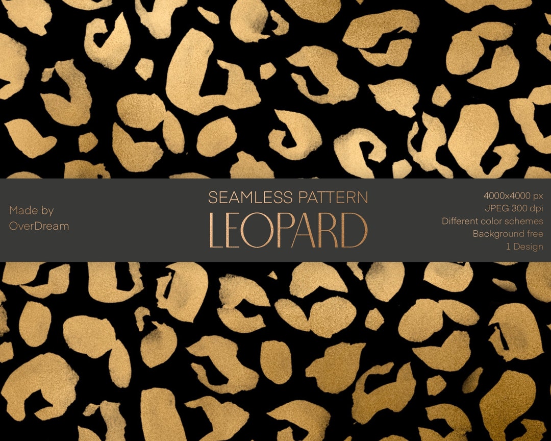 LEOPARD DIGITAL PAPER, Animal Print, Striped Texture, Scrapbooking ...