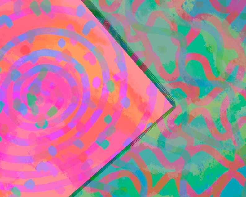 DIGITAL PAPER Bundle, Kindergarten Texture Pack, Scrapbooking Craft ...