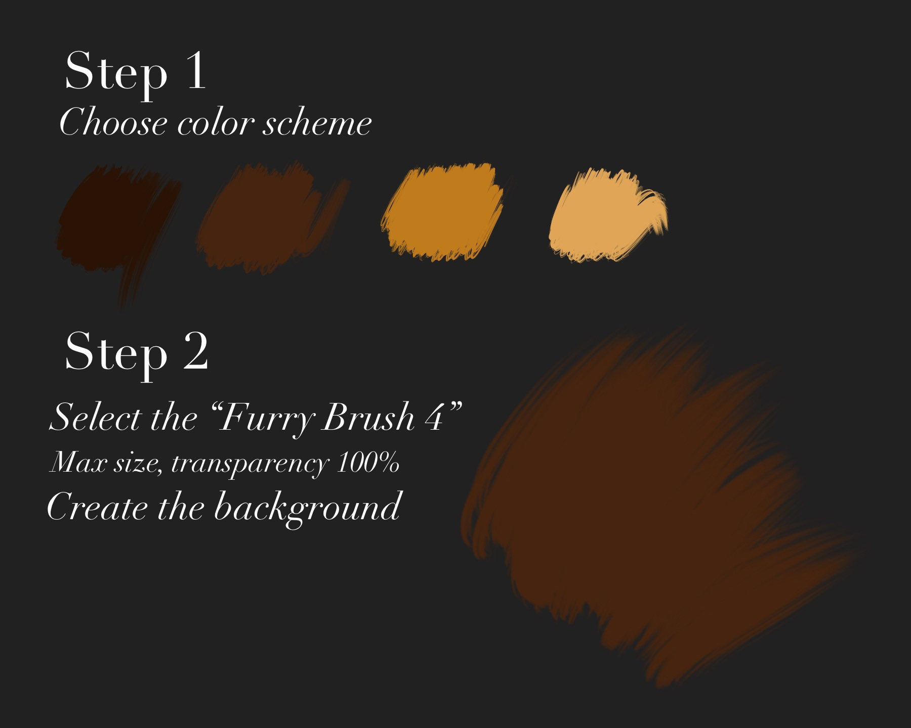 Learn How to Draw Pet Portrait With Procreate Brush Set, Realistic Fur ...