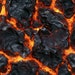 Vulcan Lava Digital Paper, Printable File, Lava Elements Seamless ...