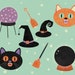 SUPER PROMO BUNDLE Halloween Clip Art Seamless Pattern - Etsy