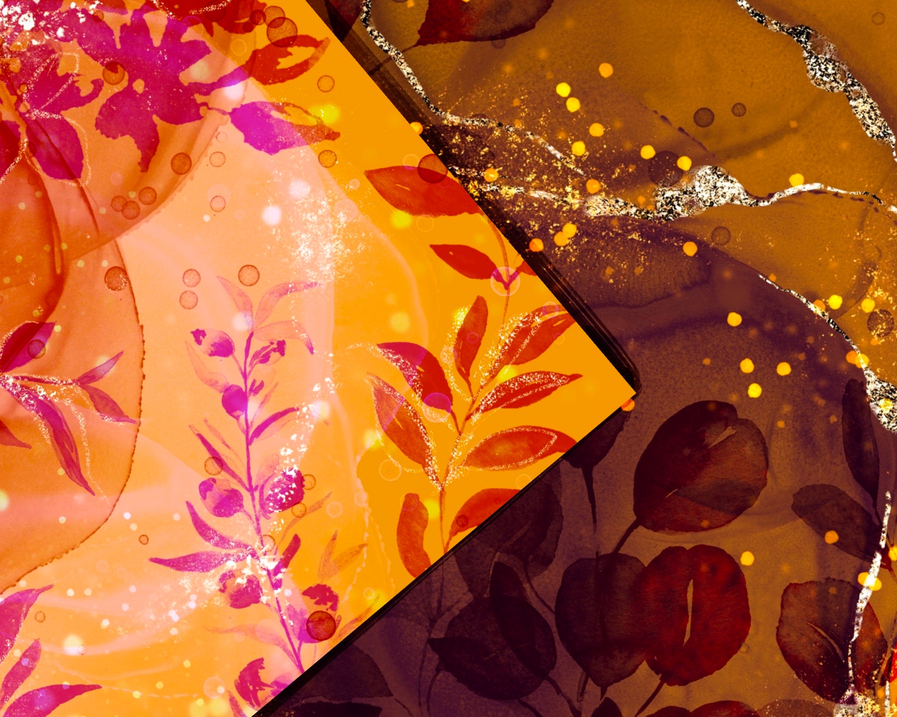 DIGITAL PAPER Bundle, Amber Texture Pack, Scrapbooking Craft Supplies ...