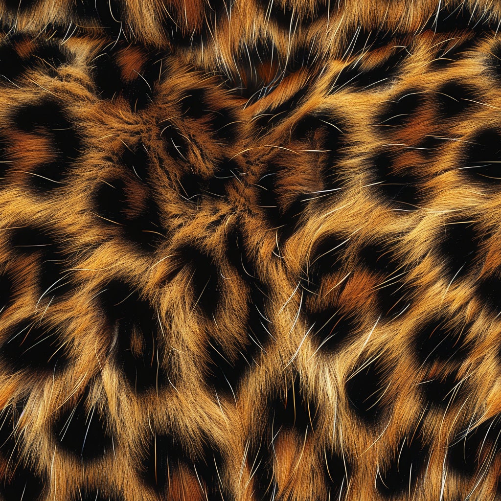 Leopards Fur Texture Digital Paper, Printable File, Leopard Elements ...