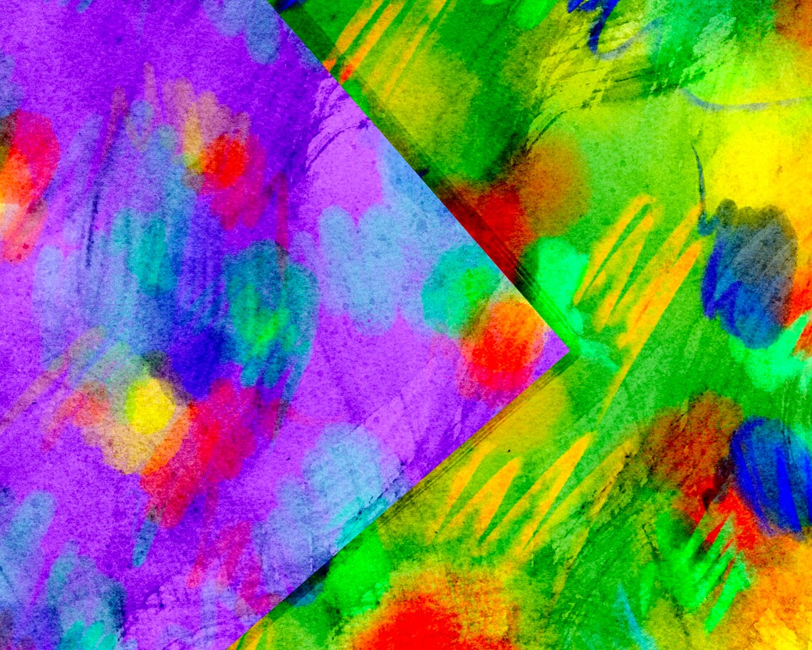 DIGITAL PAPER Bundle, Blur Texture Pack, Scrapbooking Craft Supplies ...