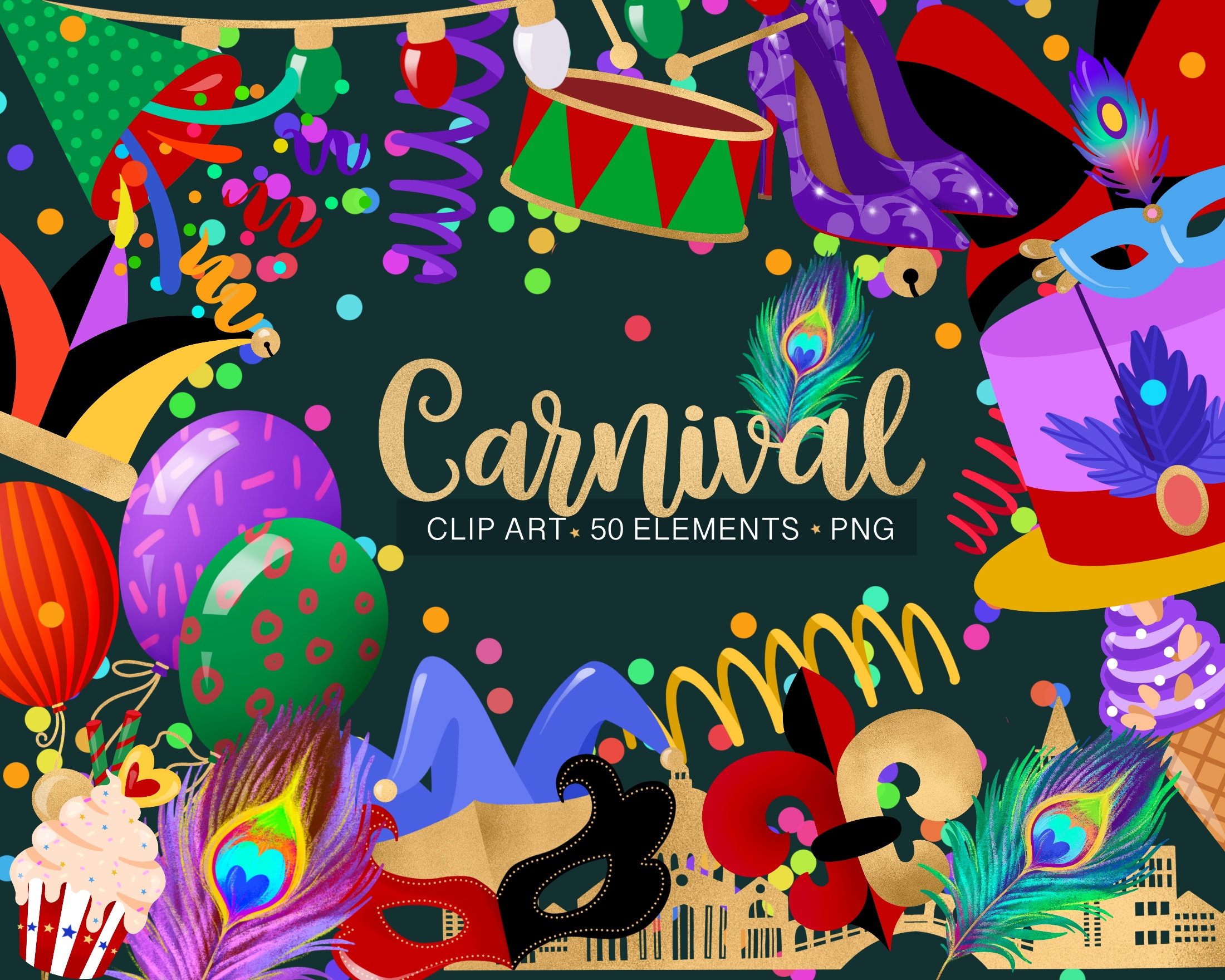 Spring Carnival Clip Art