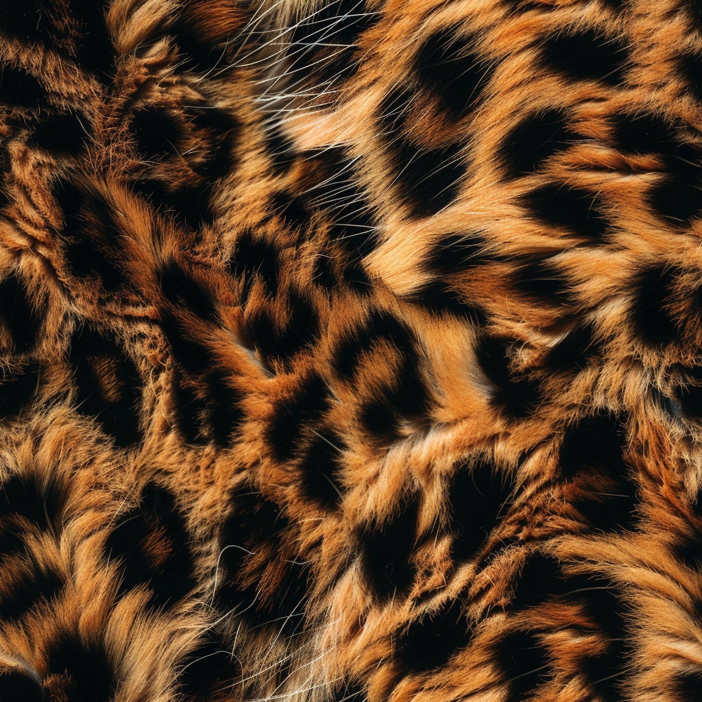 Leopards Fur Texture Digital Paper, Printable File, Leopard Elements ...
