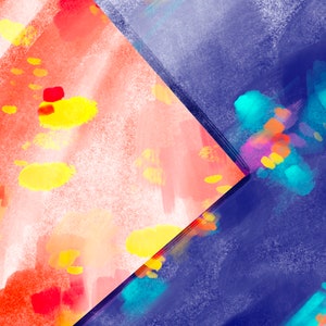 DIGITAL PAPER Bundle, Wet Texture Pack, Scrapbooking Craft Supplies ...