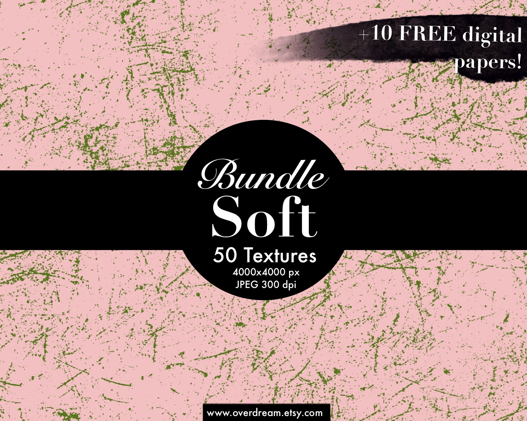 DIGITAL PAPER Bundle, Pastel Texture Pack, Scrapbooking Craft Supplies ...