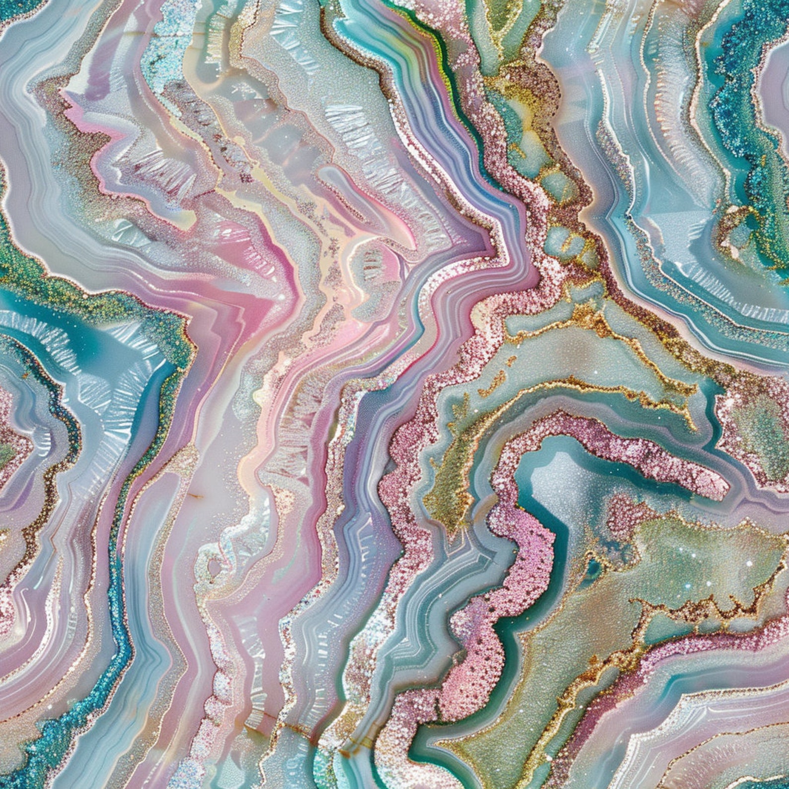 Fluid Art Digital Pattern, Marble Stone Seamless Design, Marble Texture ...