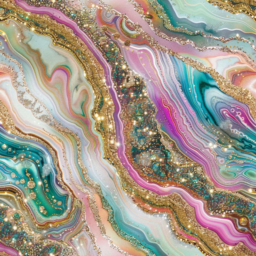 Fluid Art Digital Pattern, Marble Stone Seamless Design, Marble Texture ...
