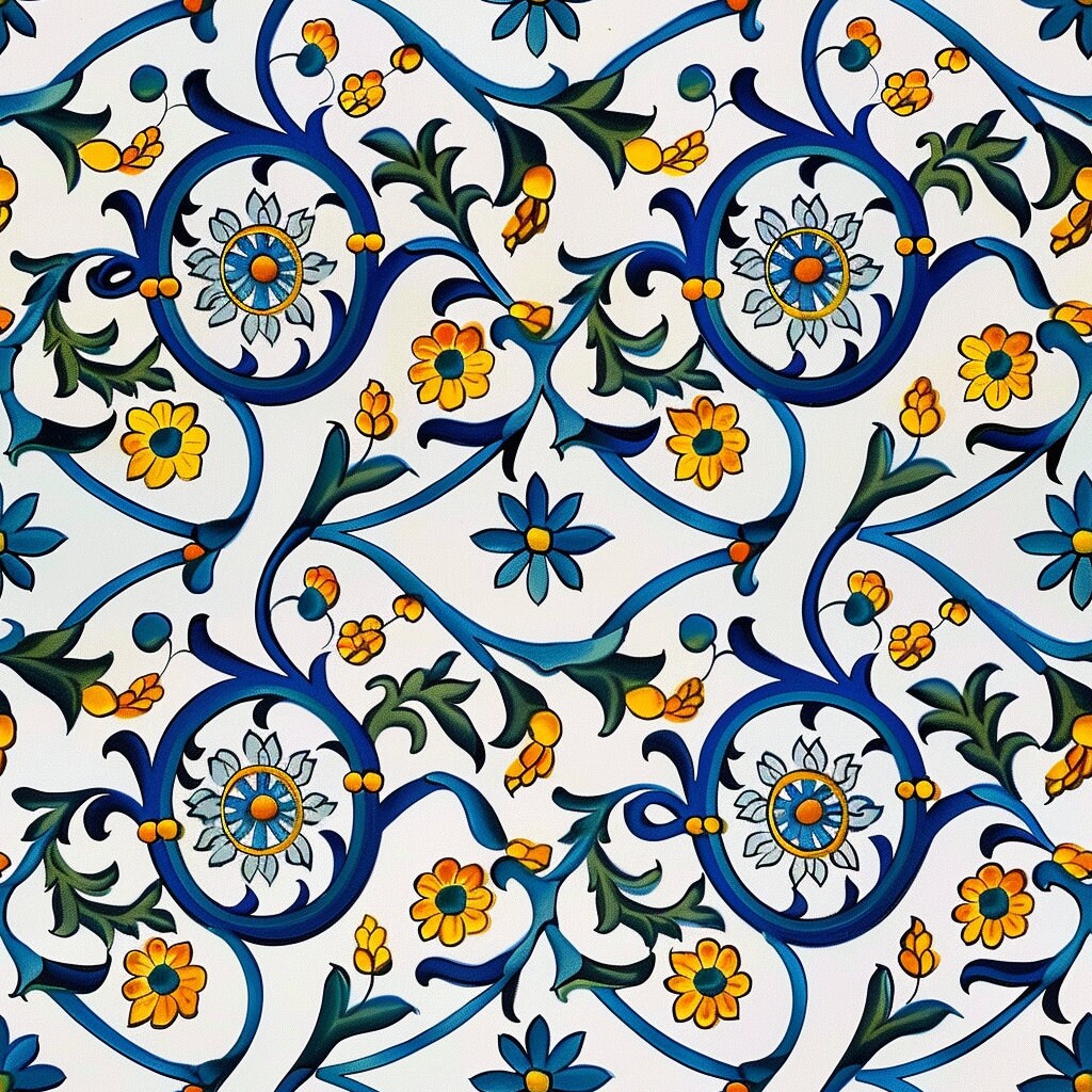 Turkish Motifs Design, Printable File, Architecture Elements Seamless ...