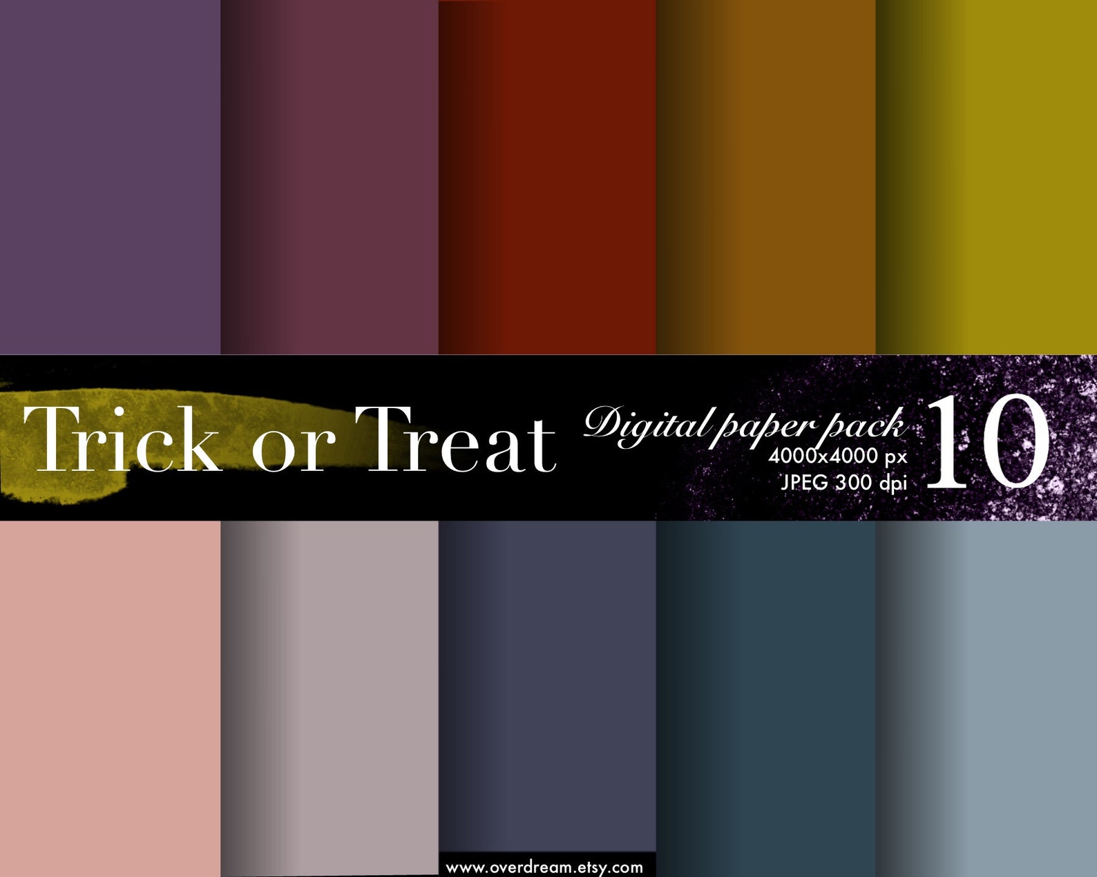 SUPER PROMO BUNDLE Halloween Clip Art Seamless Pattern - Etsy