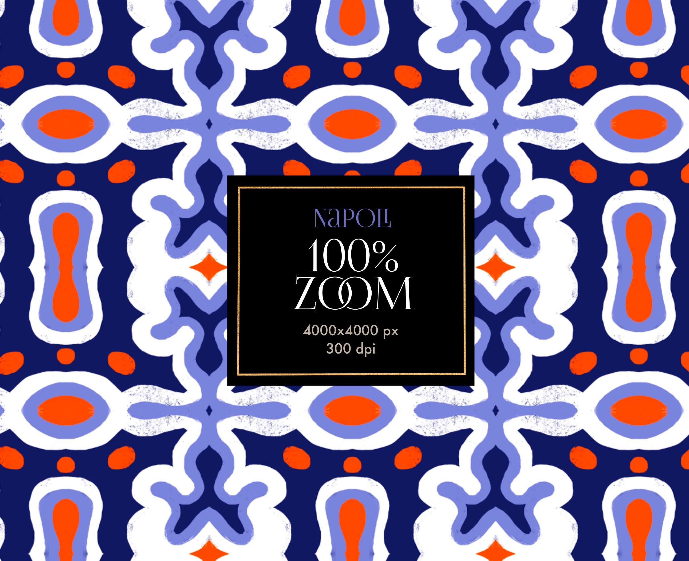 Naples Seamless Pattern, Texture Pack, Printable Wrapping Paper, Surface Design, Geometric ...