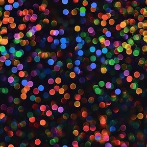 Bokeh Lights Digital Paper, Seamless Pattern, Bokeh Paper Pack, Lights ...