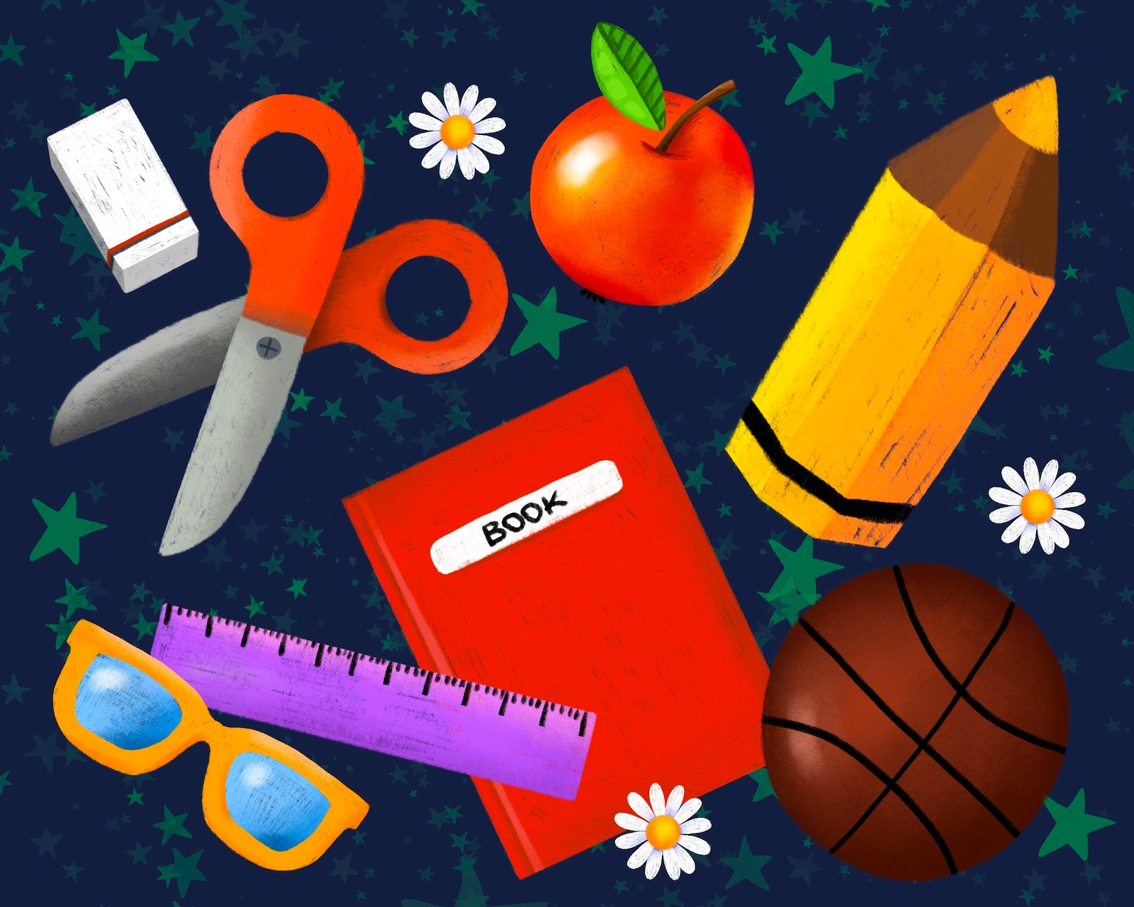 Stickers Clip Art, Back to School, Digital Planners, Scrapbooking ...