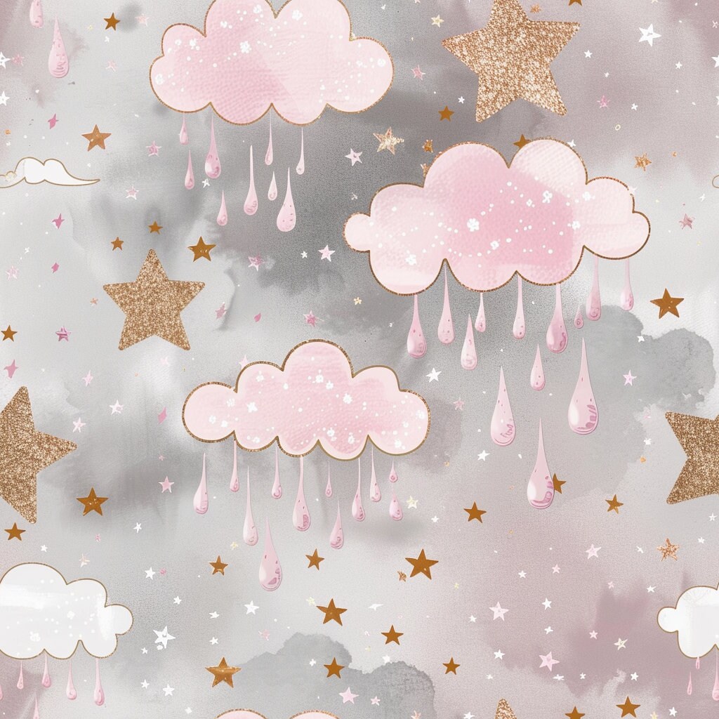 Ballet Texture Digital Paper, Printable File, Girly Elements Seamless ...