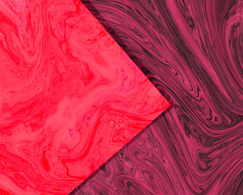 Ruby Gem, Garnet Paper, Red Marble Texture Pack, Digital Scrapbooking ...