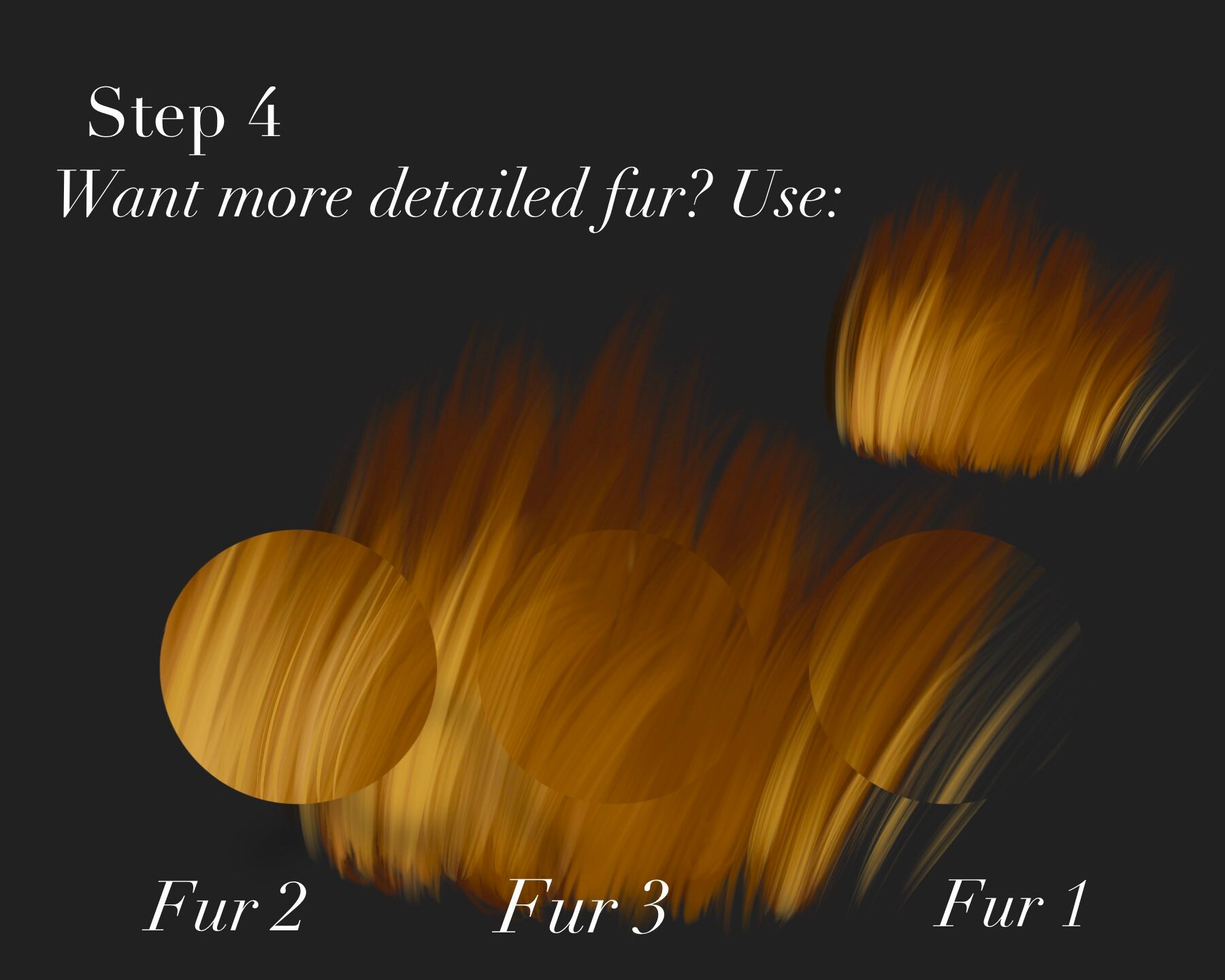 Learn How to Draw Pet Portrait With Procreate Brush Set, Realistic Fur ...