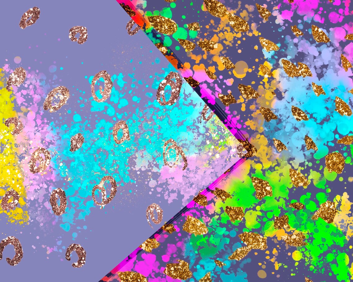 DIGITAL PAPER Bundle Splash Texture Pack Scrapbooking Craft | Etsy