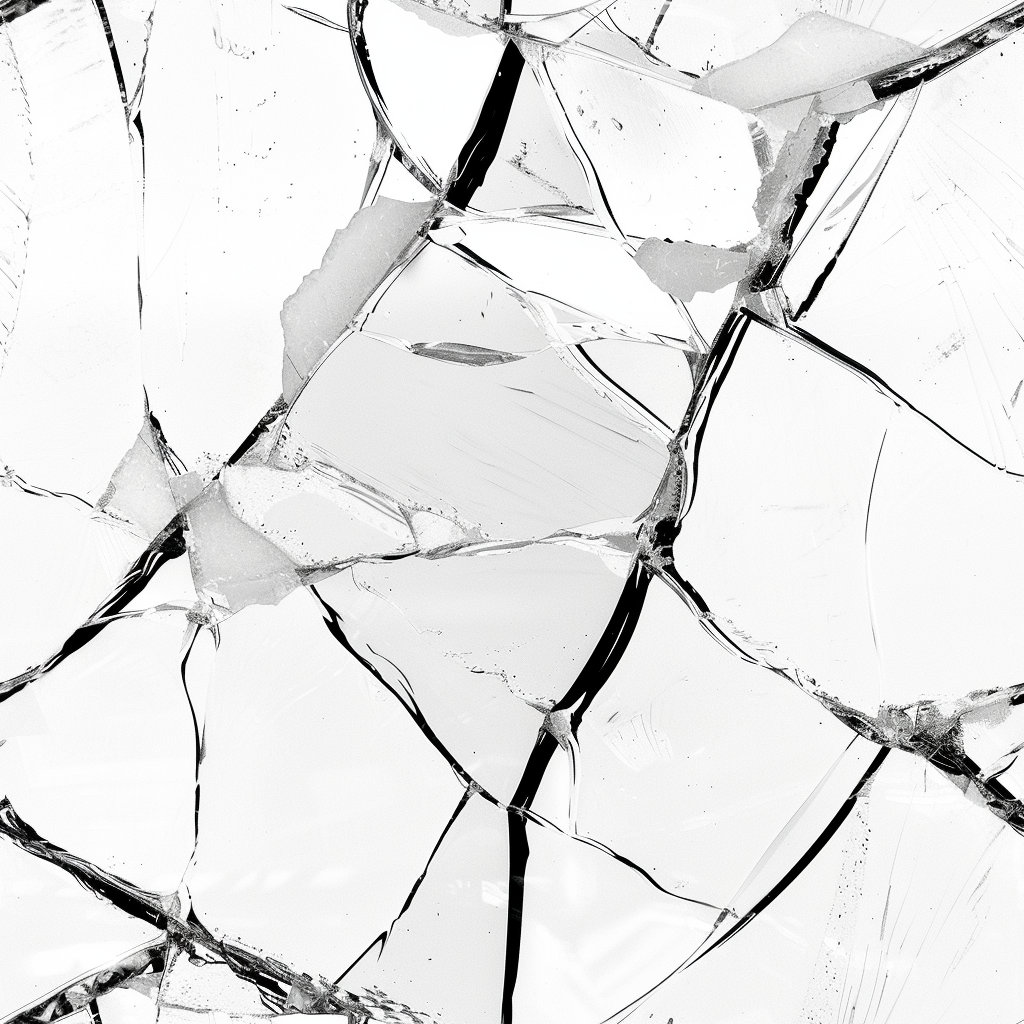Broken Glass Texture Digital Paper, Printable File, Glass Elements ...