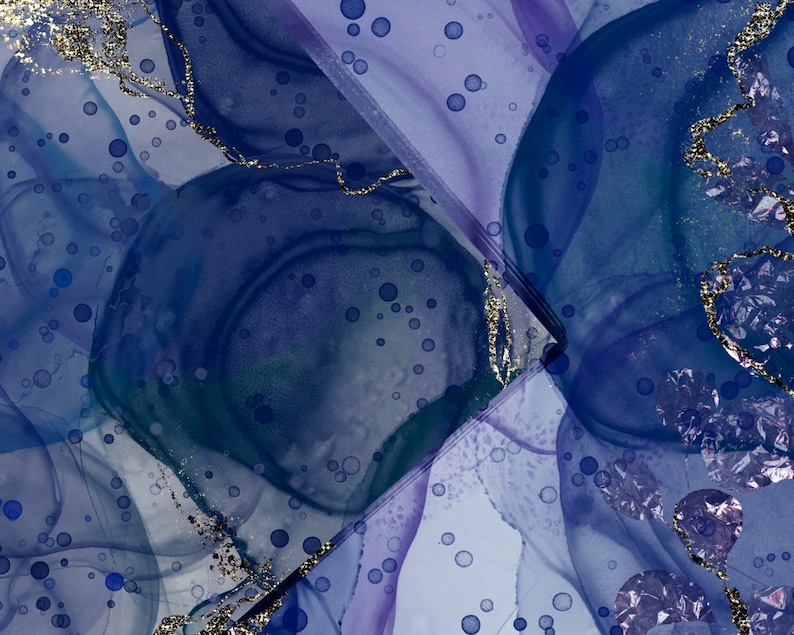 DIGITAL PAPER Bundle, Cobalt Texture Pack, Scrapbooking Craft Supplies ...