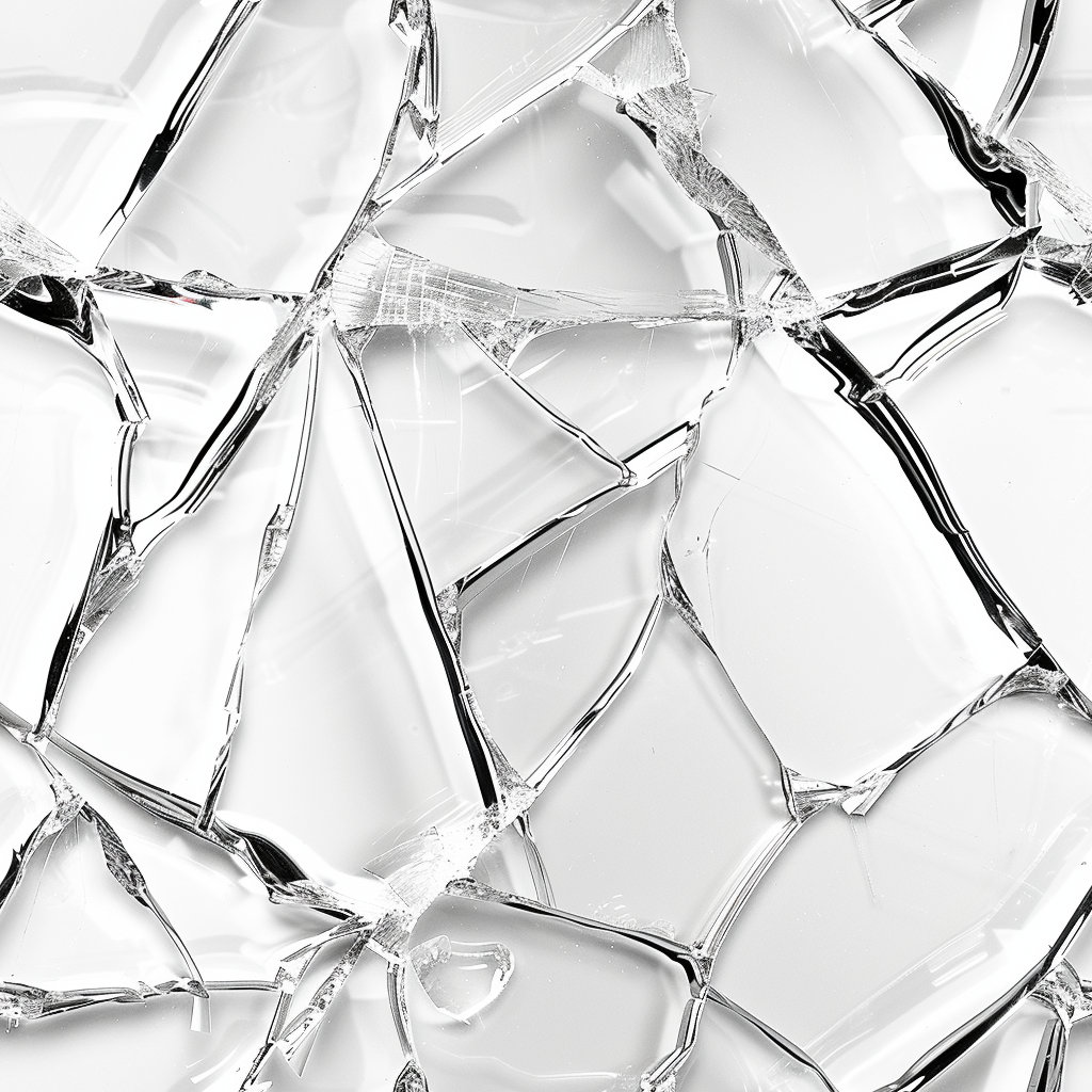 Broken Glass Texture Digital Paper, Printable File, Glass Elements ...