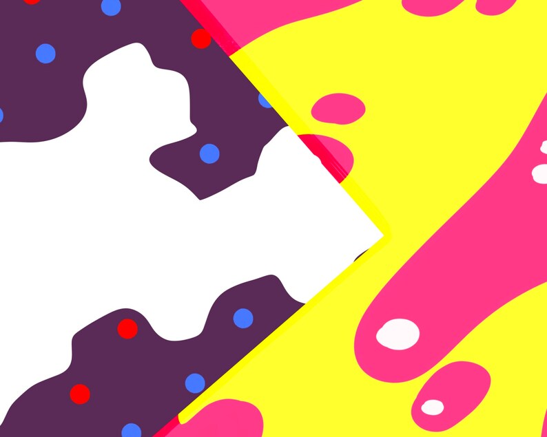 DIGITAL PAPER Bundle, Pop Art Texture Pack, Scrapbooking Craft Supplies ...