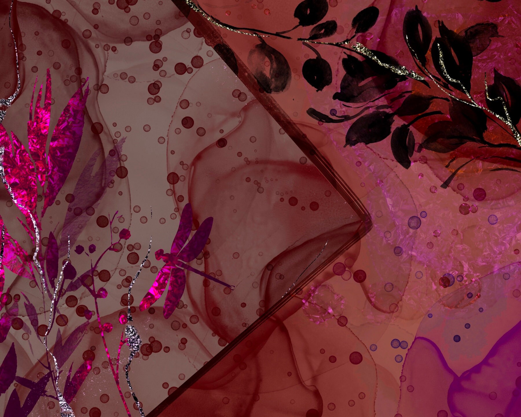 DIGITAL PAPER Bundle, Ruby Texture Pack, Scrapbooking Craft Supplies ...