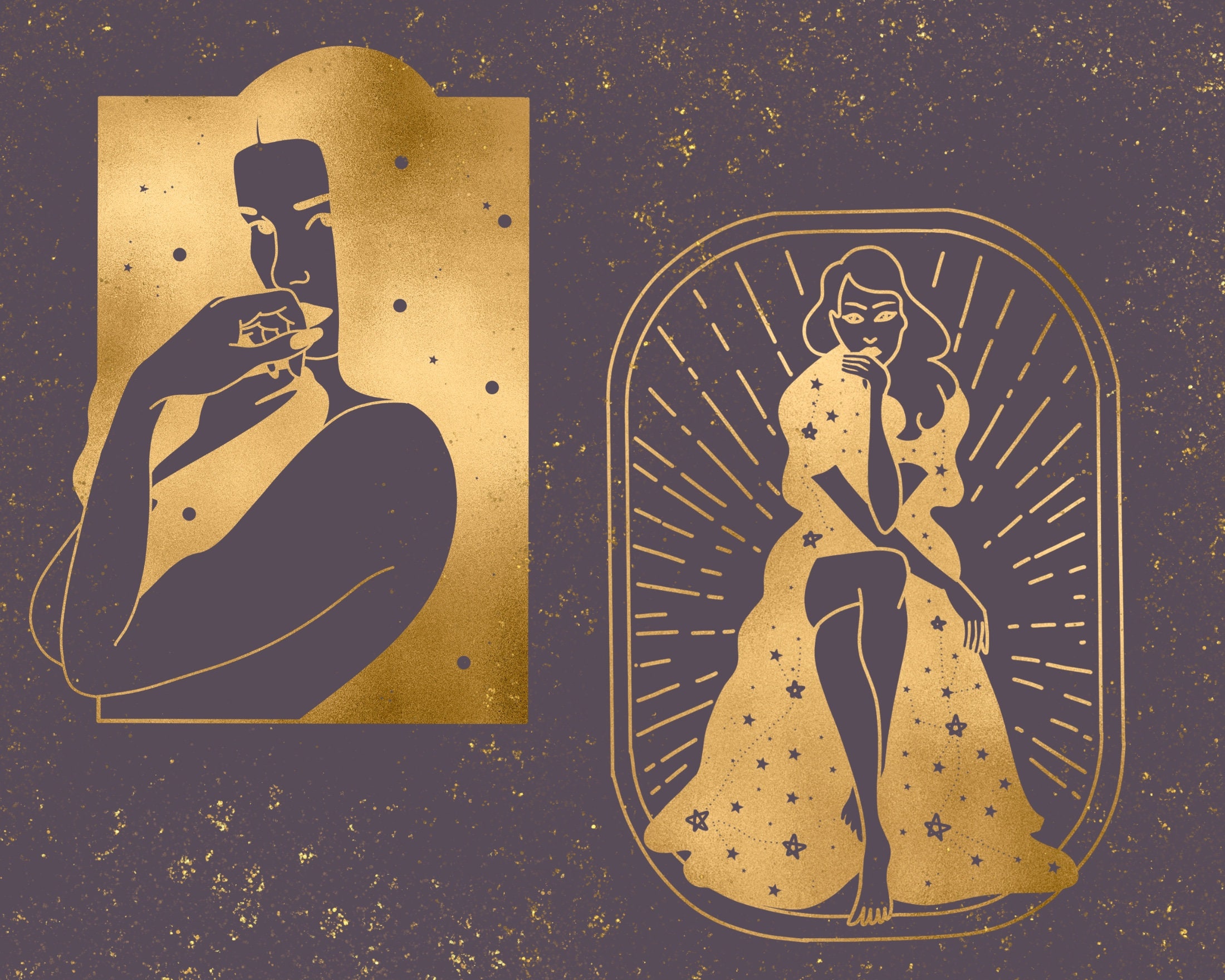 Girl Power Clip Art Woman Portraits Tenderness Clip Art - Etsy