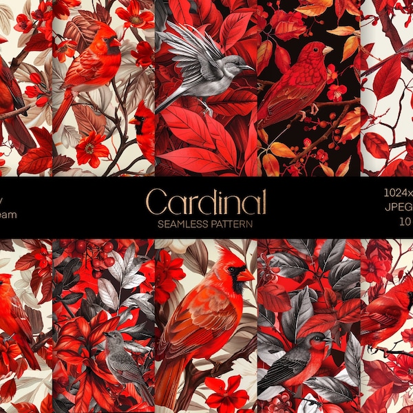 Cardinal Wallpaper - Etsy