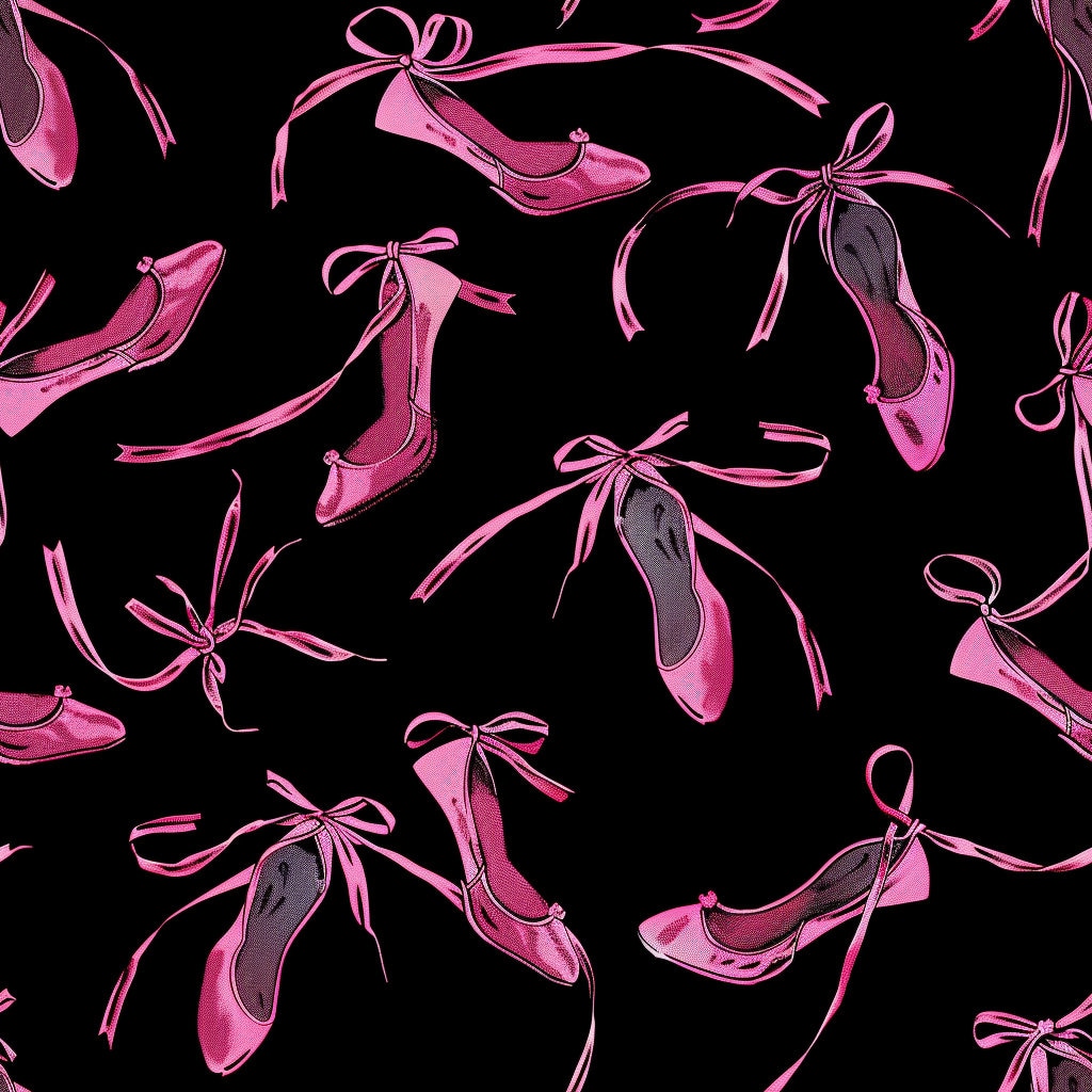 Ballet Texture Digital Paper, Printable File, Girly Elements Seamless ...