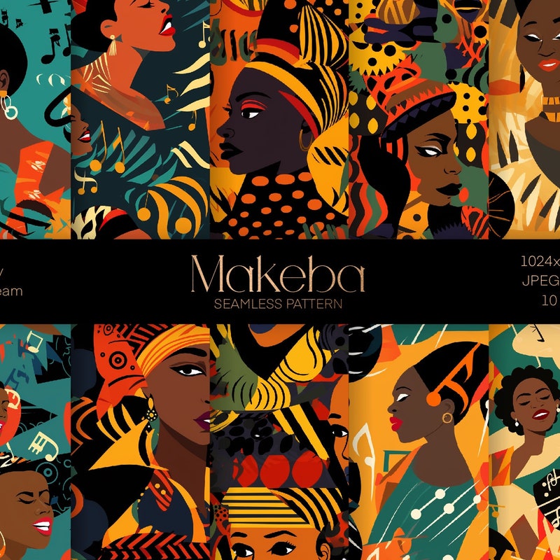 African Print Paper - Etsy