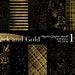 50 Black Textures BUNDLE, Grey Paper, Black and Gold Digital Paper ...