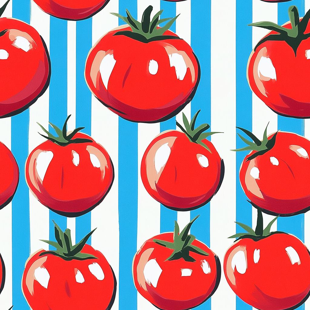 Summer 2024 Trends, Tomatoes Seamless Pattern, Scrapbooking Craft ...
