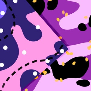 DIGITAL PAPER Bundle, Pop Art Texture Pack, Scrapbooking Craft Supplies ...