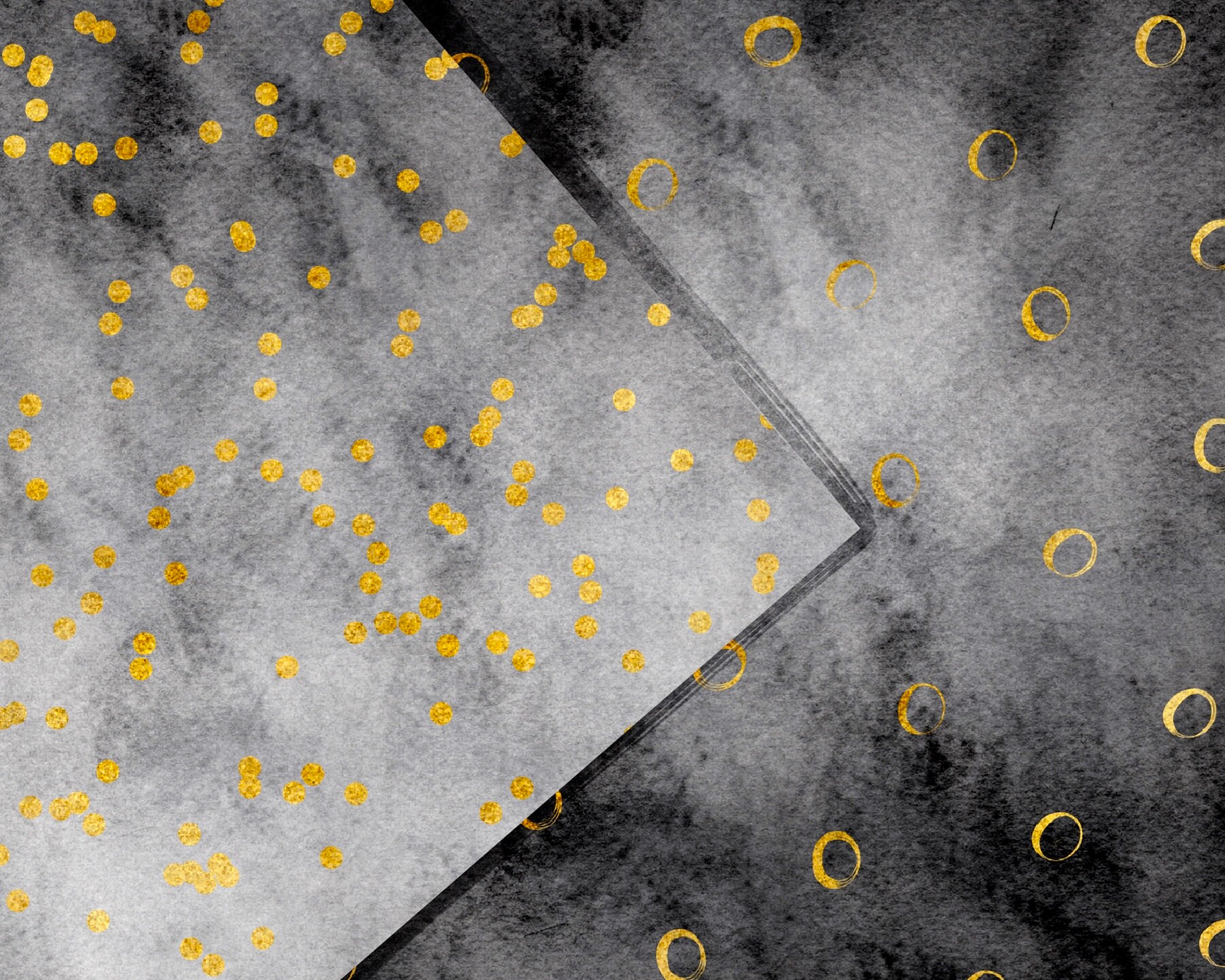 DIGITAL PAPER Bundle, Grey and Gold Texture Pack, Scrapbooking Craft ...