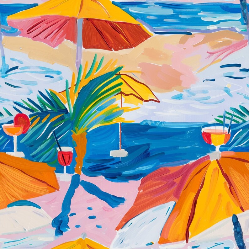 Henry Matisse Seamless Pattern Pack, Scrapbooking Craft Supplies, Summer Paper Craft ...