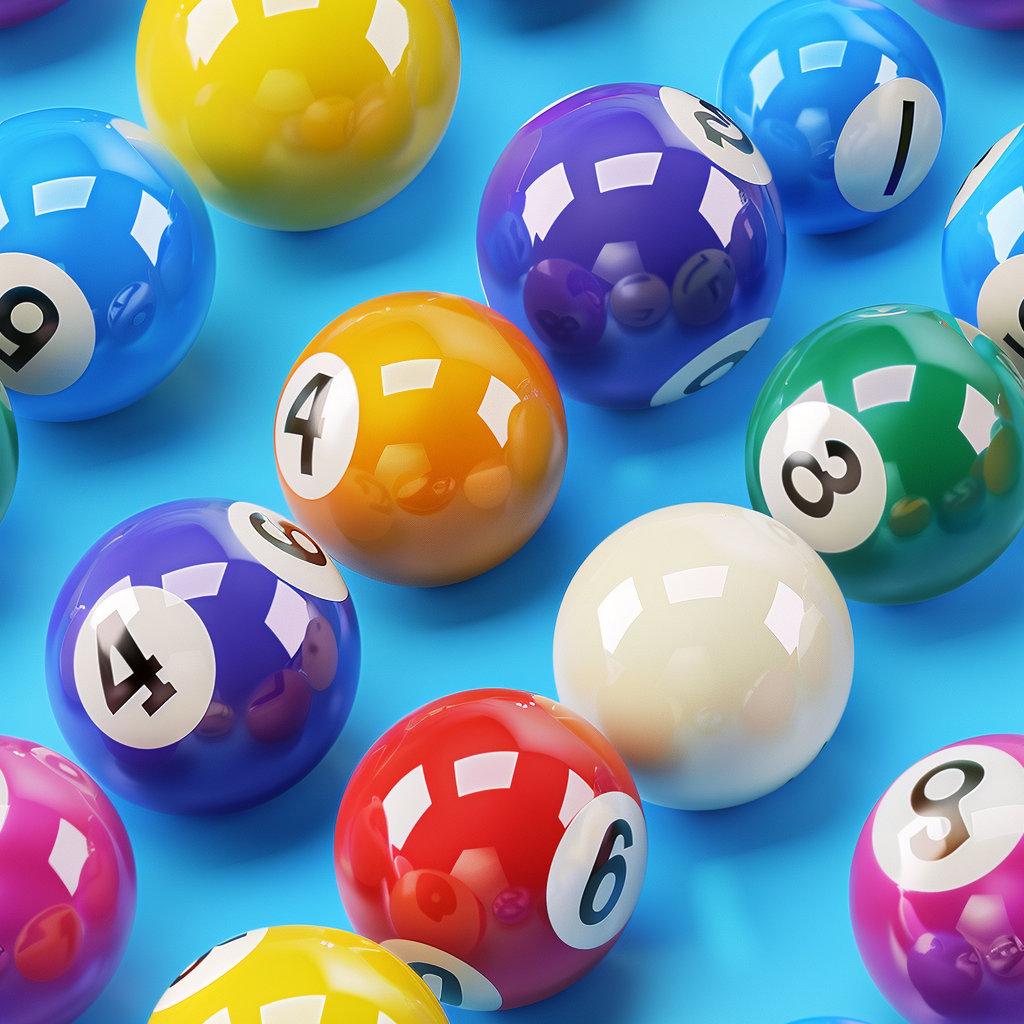 Billiard Pool Digital Paper, Printable File, Balls Elements Seamless ...