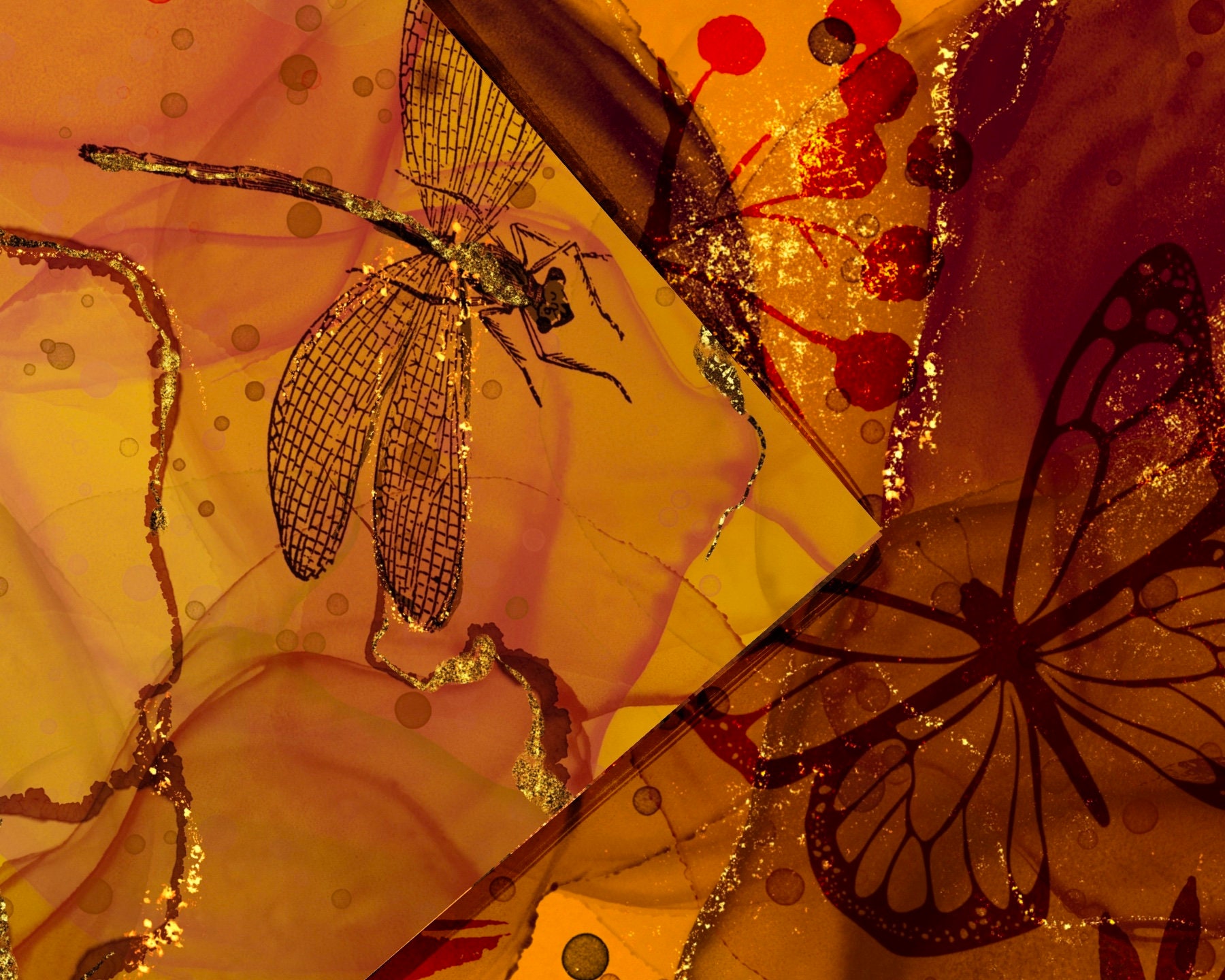 DIGITAL PAPER Bundle, Amber Texture Pack, Scrapbooking Craft Supplies ...