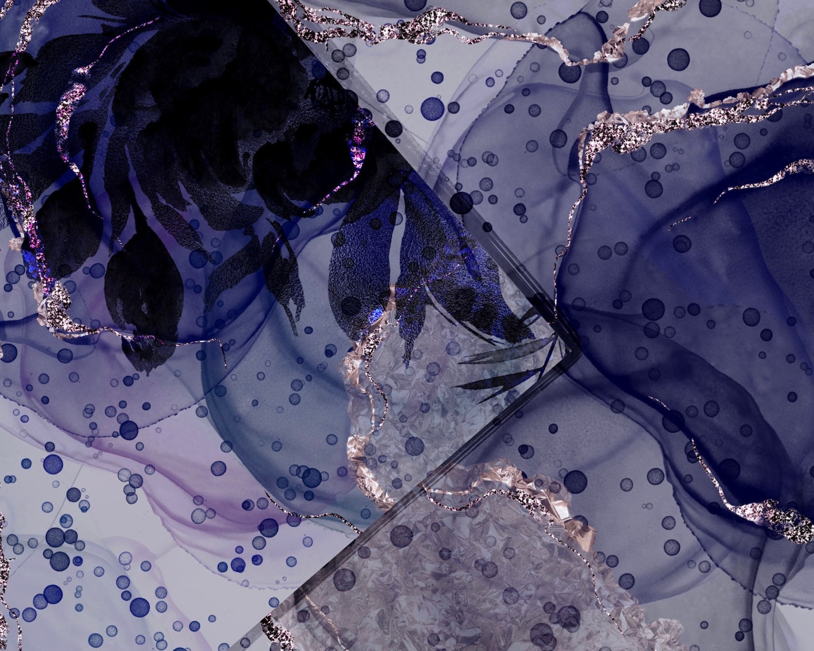 DIGITAL PAPER Bundle, Cobalt Texture Pack, Scrapbooking Craft Supplies ...