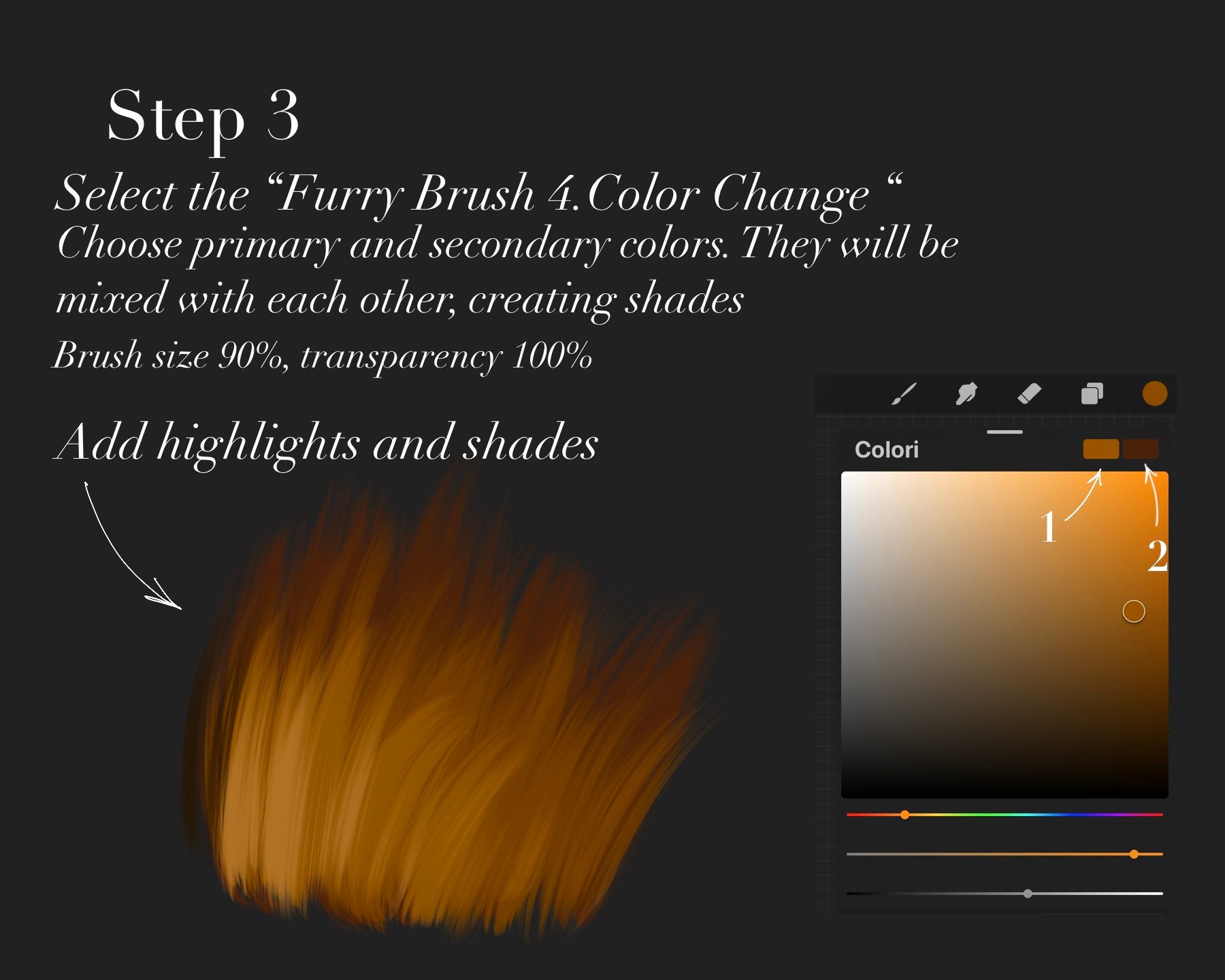 Learn How to Draw Pet Portrait With Procreate Brush Set, Realistic Fur ...