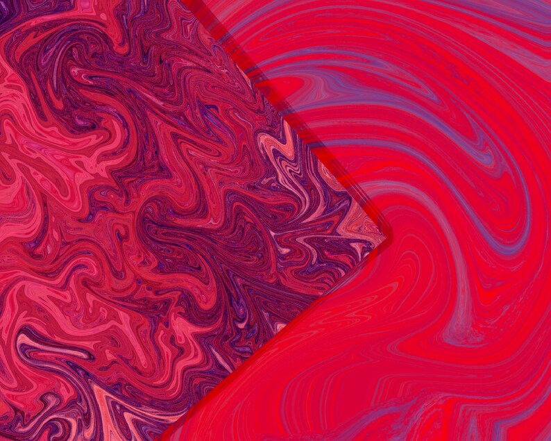 Ruby Gem, Garnet Paper, Red Marble Texture Pack, Digital Scrapbooking ...