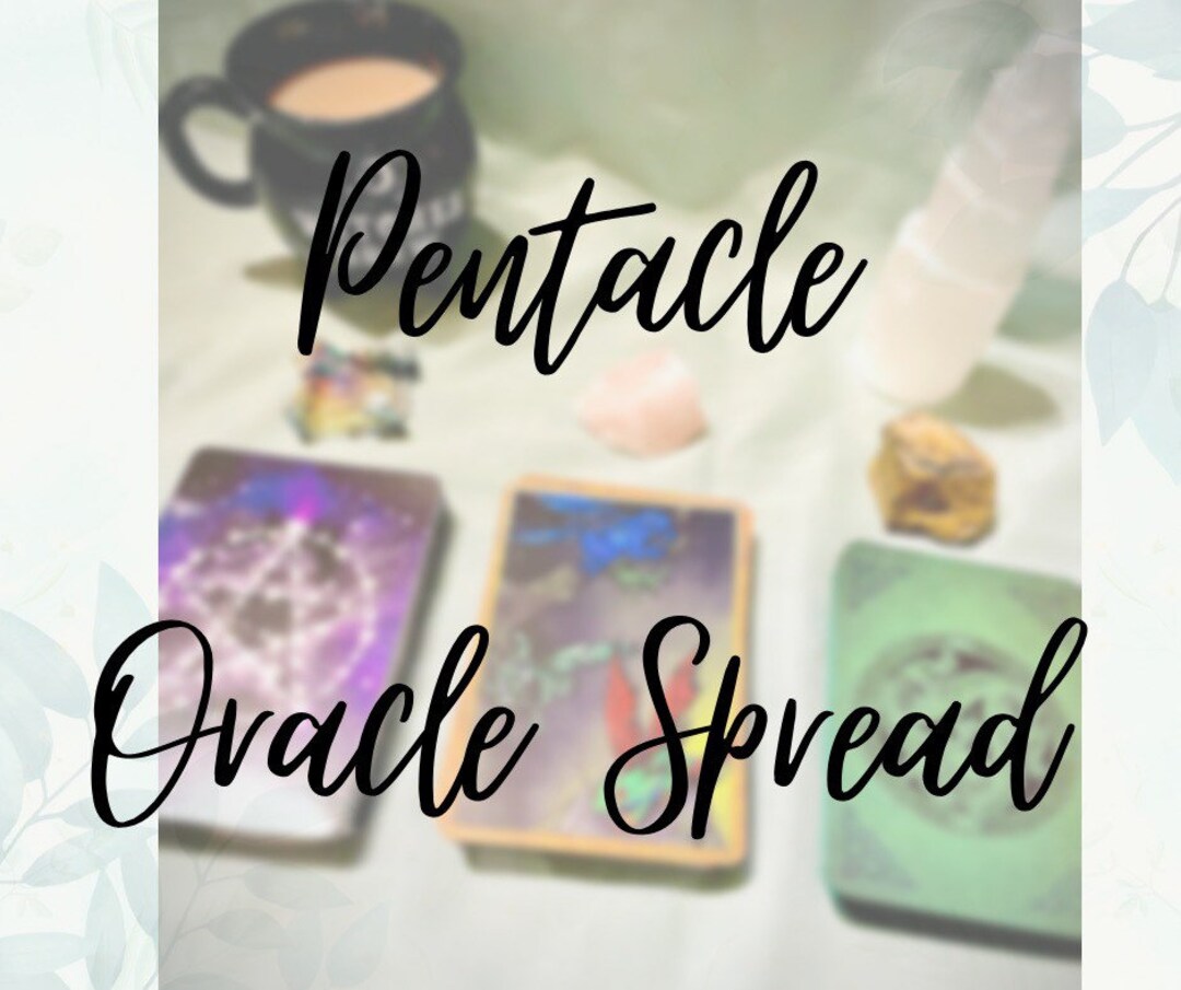 Pentacle Oracle Reading - Intuitive/psychic/spiritual/oracle/medium ...