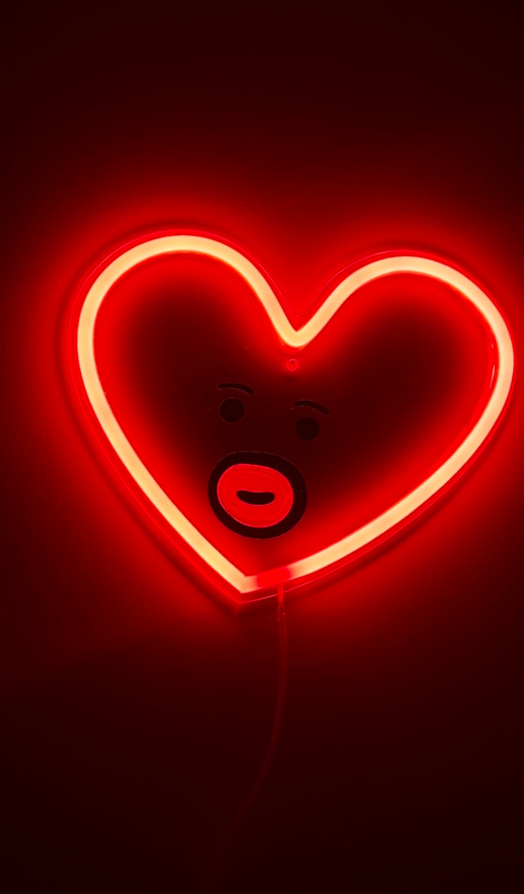 Neon Sign for BTS Fans Neon Sign for K-pop Fans BT21 Tata Illuminated ...