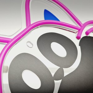 Catnap Neon Sign, Horror Video Game Fan Gift, Poppy Playtime Monster ...